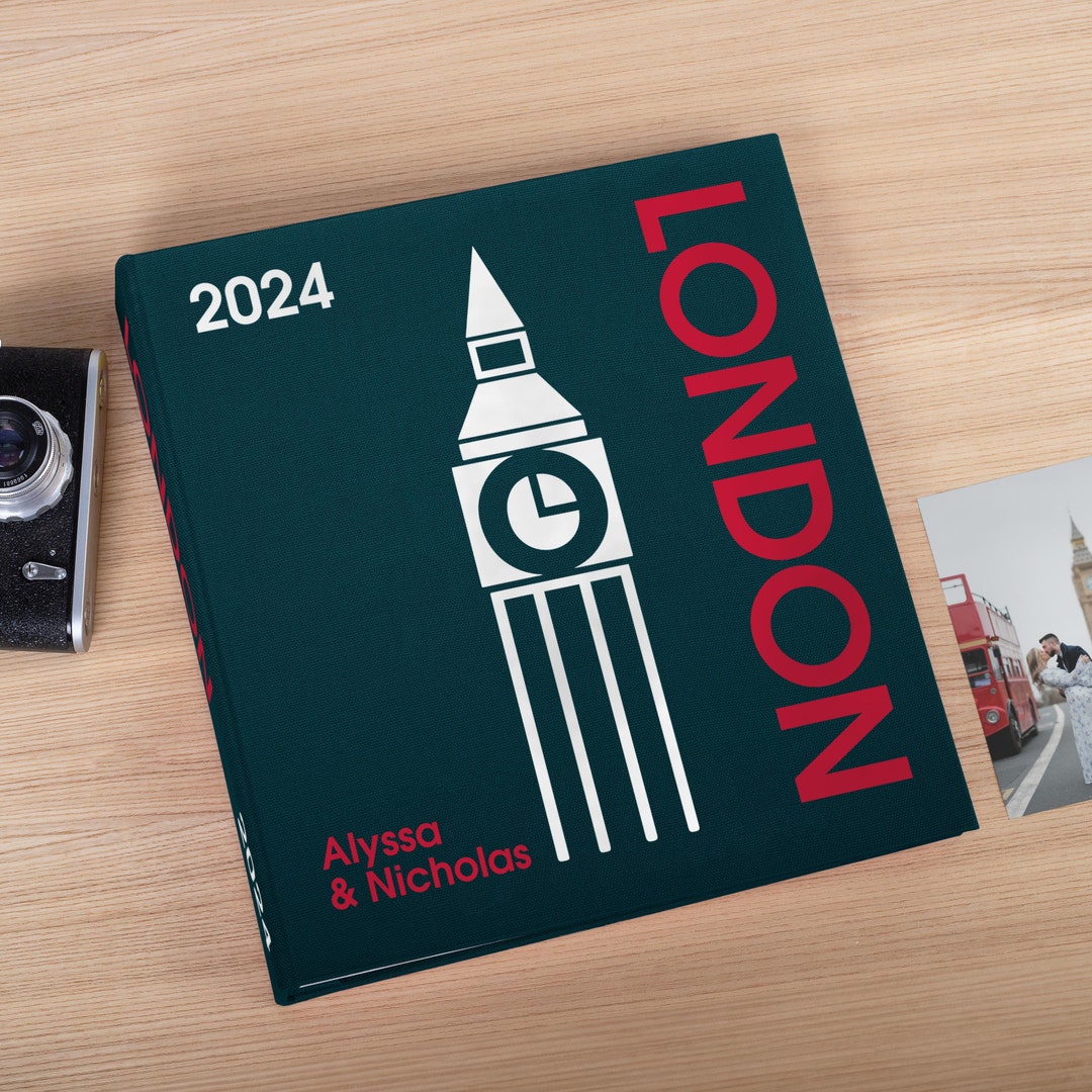 London Holiday Photo Album With Sleeves for 100-1000 4x6" Photos ...