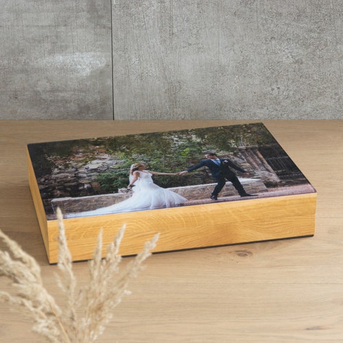 Wooden Clamshell Box Photo Album Box Luxury Keepsake Box - Etsy