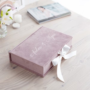 Luxury Photo Box With 20 Printed Photo Cards, Photography Display Box ...