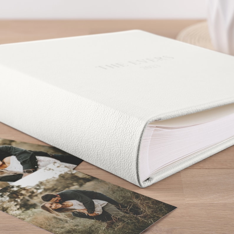 Leather Wedding Album Family Photo Album Travel Photo Album - Etsy