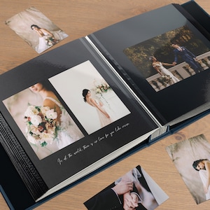 Photo Album With Sticky Pages | Large Family Photo Album | Travel Photo ...