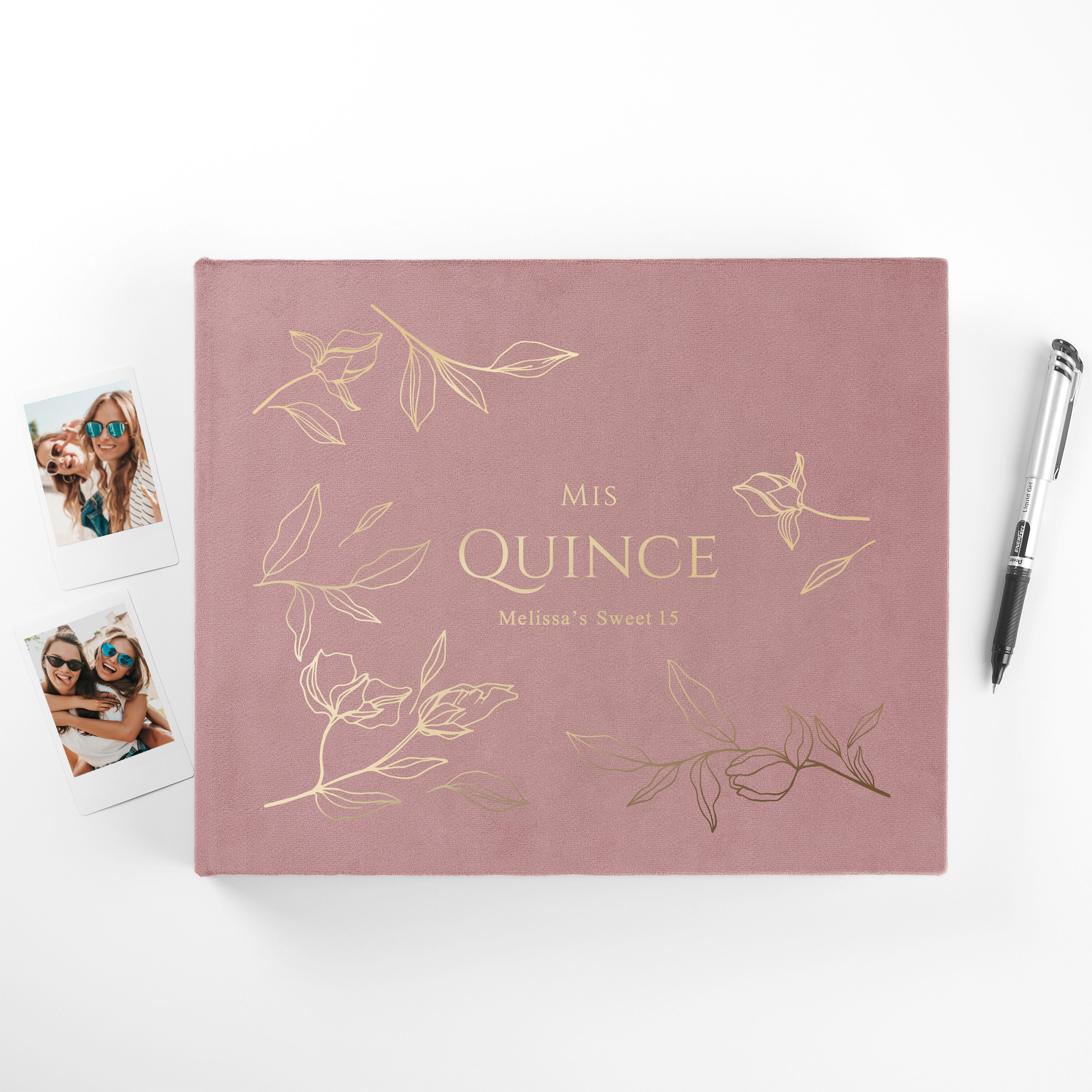 Quinceanera Guest Book Alternative Mis Quince Guestbook - Etsy