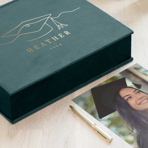 Personalized Memory Box for Junior High, High School, and College ...