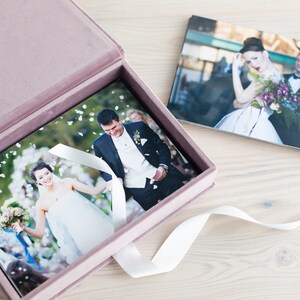 Luxury Photo Box With 20 Printed Photo Cards, Photography Display Box ...