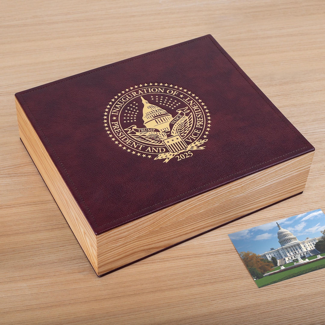 Luxury Wooden Clamshell Box | Personalized Photo Album Box | Wedding ...