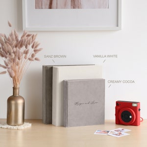 Instax Wide Photo Album, Personalized Photo Album for Fujifilm Instax ...