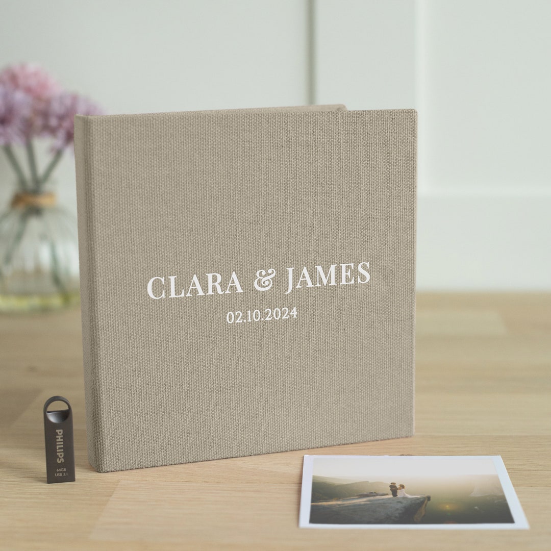 Custom USB Case for Photographers | Wedding USB Box | Personalized USB ...