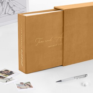 Personalized Bucket List Journal for Couples, Custom Adventure Book ...