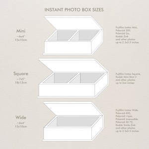 Luxurious Velvet Photo Box for Instant Photos | Custom Keepsake Case ...