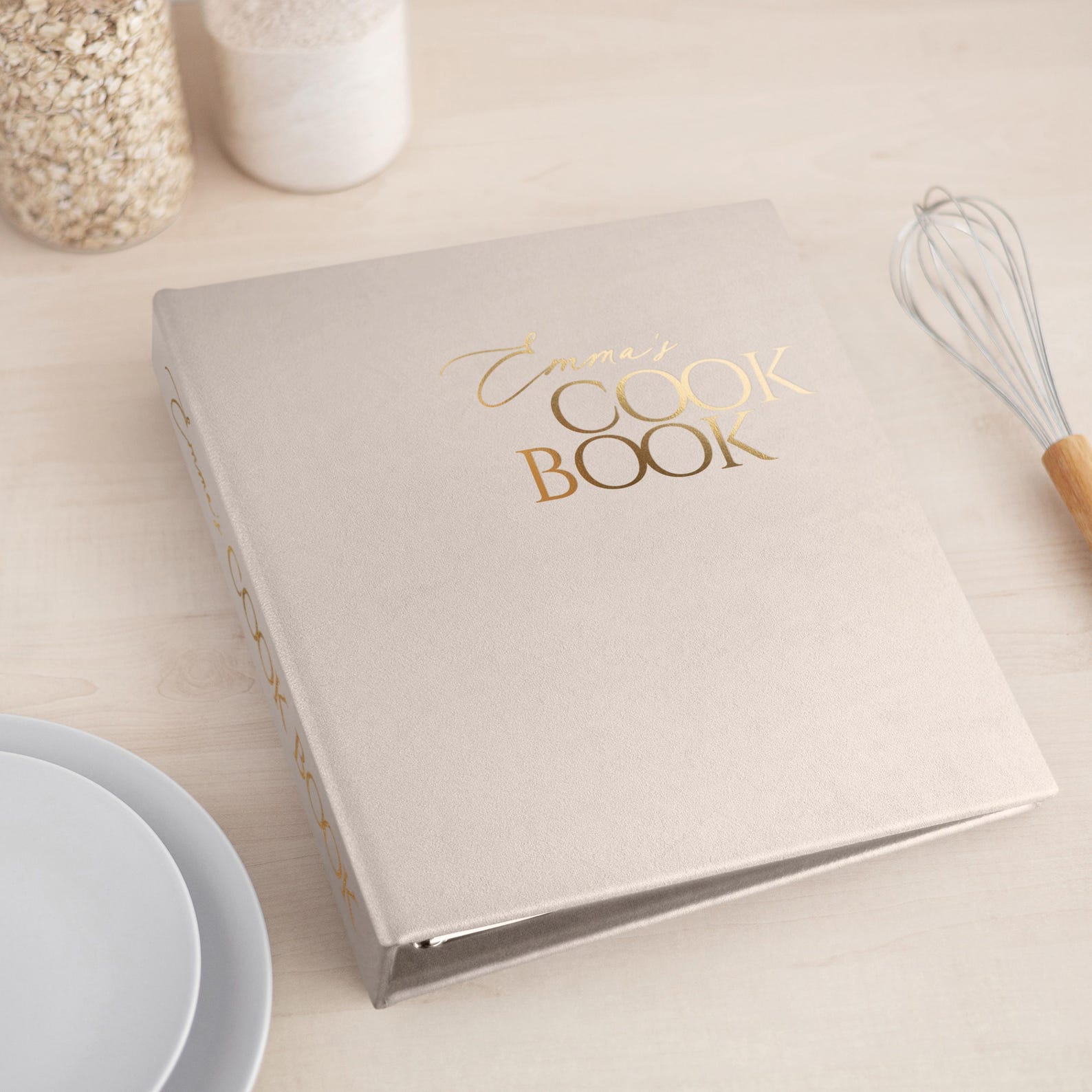 Personalized Recipe Book | Custom Cook Book Journal | Hard Cover Recipe ...