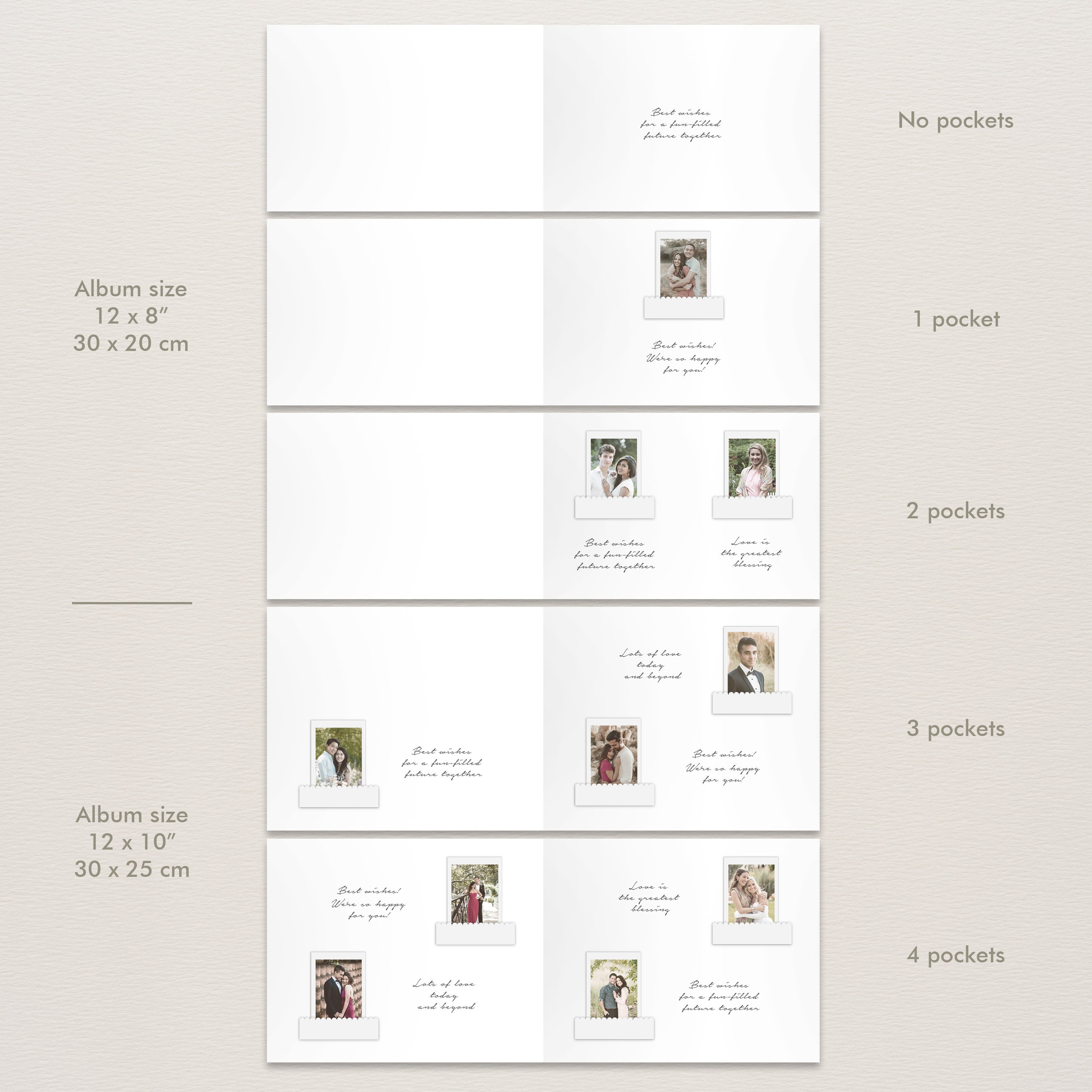 Wedding Guest Book + Box or Slipcase | Velvet Wedding Photo Album for ...