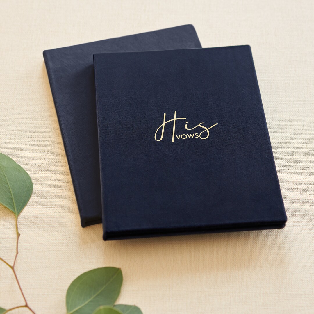 Personalized Wedding Vow Booklets, Personalised Wedding Vow Books ...