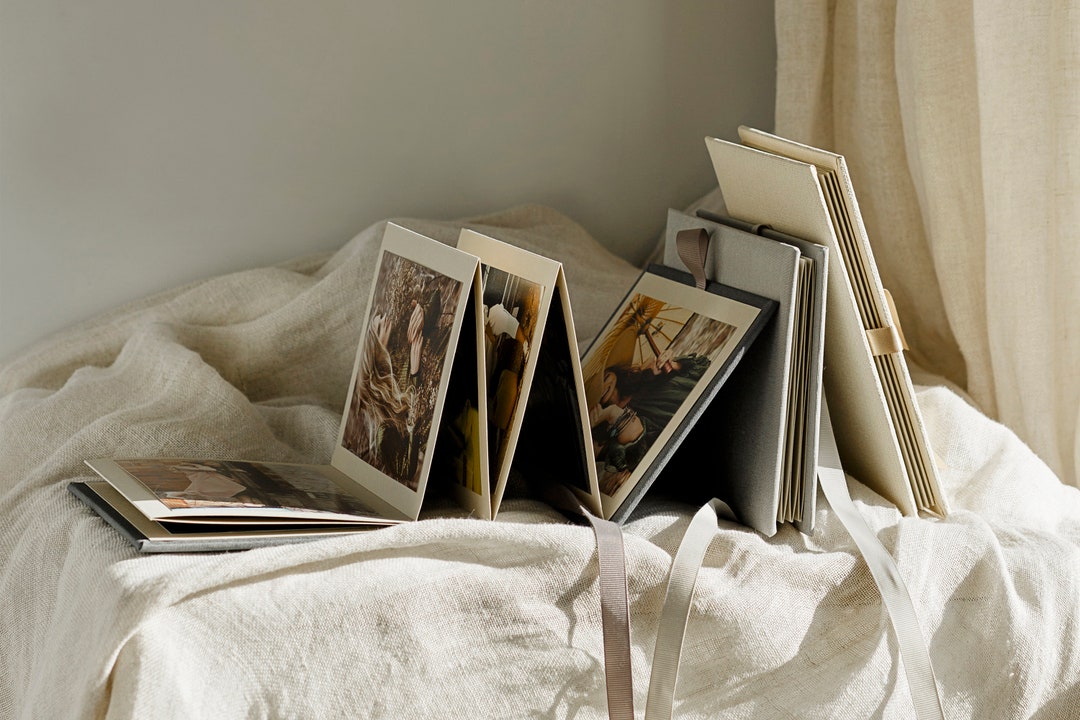 Mini Photo Album, Mini Scrapbook Album, Small Photo Album, Harmonica ...