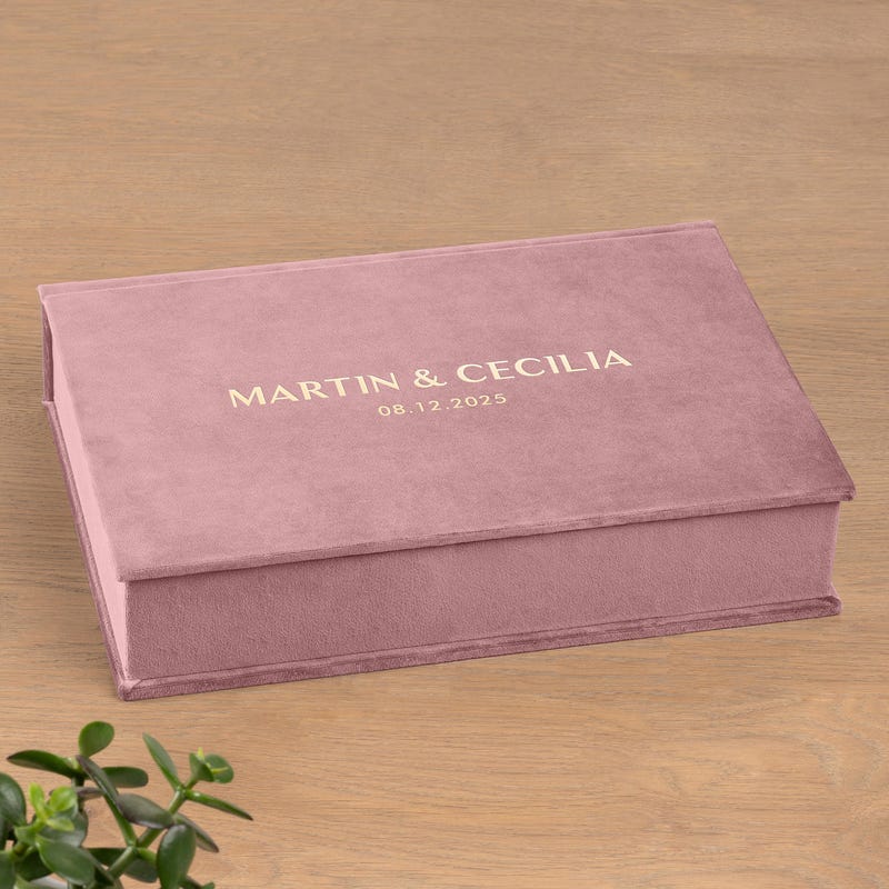Pink Velvet Box - Etsy