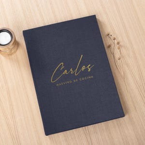 Personalized Menu Book Covers | Custom Restaurant Menu Folders | Hard ...