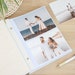 Linen Photo Album With Sleeves for 40-400 4x6 or 5x7 Photos, Slip in ...