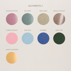 Wedding Photo Album - Modern Wedding Anniversary Gift, Personalized ...