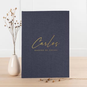 Personalized Menu Book Covers | Custom Restaurant Menu Folders | Hard ...
