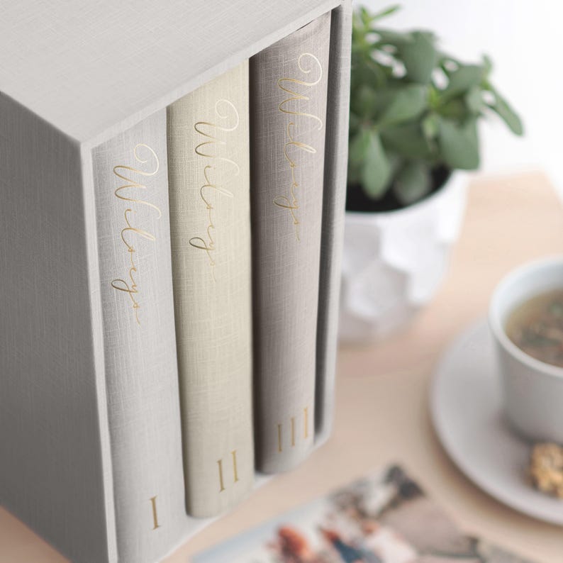 Wedding Photo Album for 300 4x6 Photos | Personalized Scrapbook Album ...