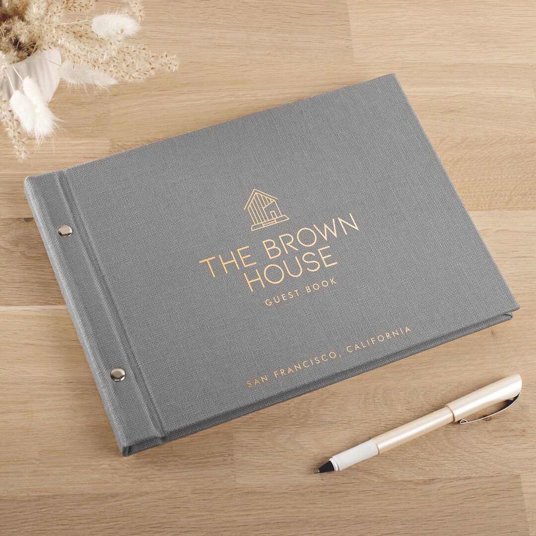 Welcome Guest Book for Airbnb & Vacation Homes | Personalized Airbnb ...