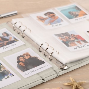 Instax Square Photo Album, Personalized Photo Album for Fujifilm Instax ...