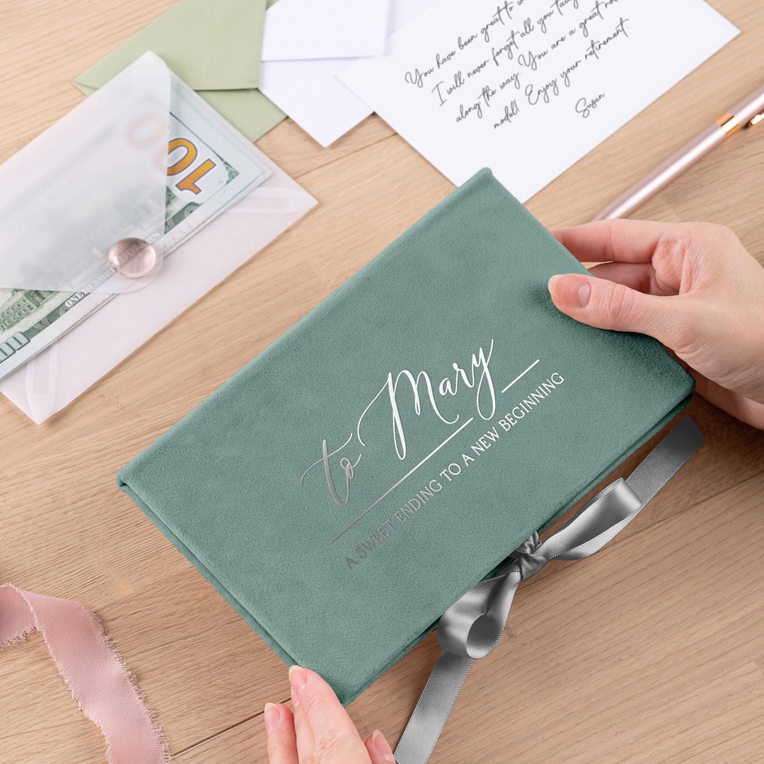 Personalized Graduation Money Envelope, Birthday Money Envelope, Velvet ...