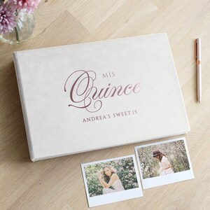 Quinceanera Guest Book Alternative, Mis Quince Guestbook, Quince Guest ...