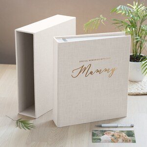 Personalized Photo Album for Mom | Large Family Memories Scrapbook ...
