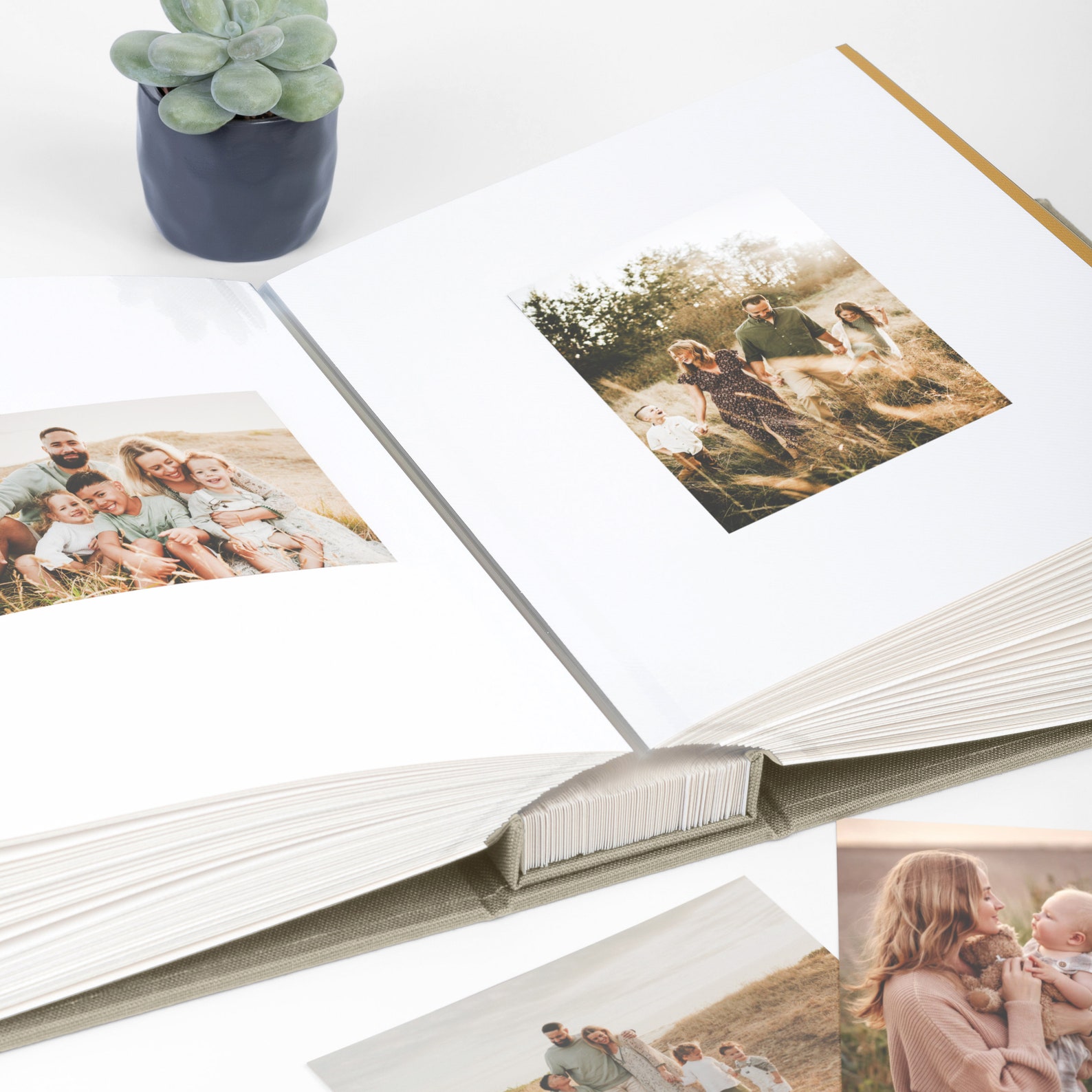 Photo Album With Sticky Pages Family Photo Album Travel - Etsy