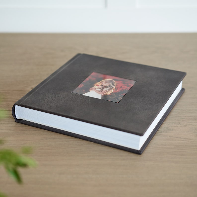 Lay Flat Luxury Photo Album Leather Photo Album With - Etsy