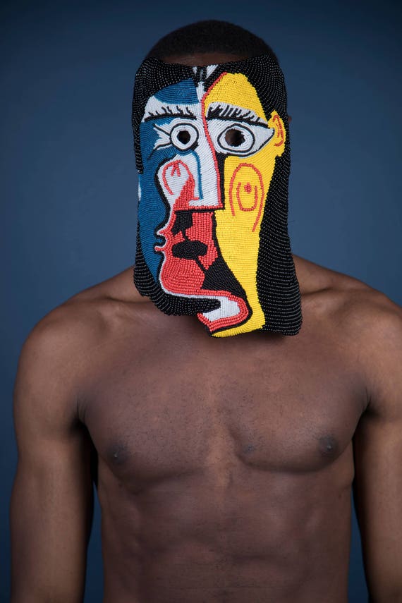 Art Mask Fashion Mask Picasso Mask Ritual Mask Mask | Etsy