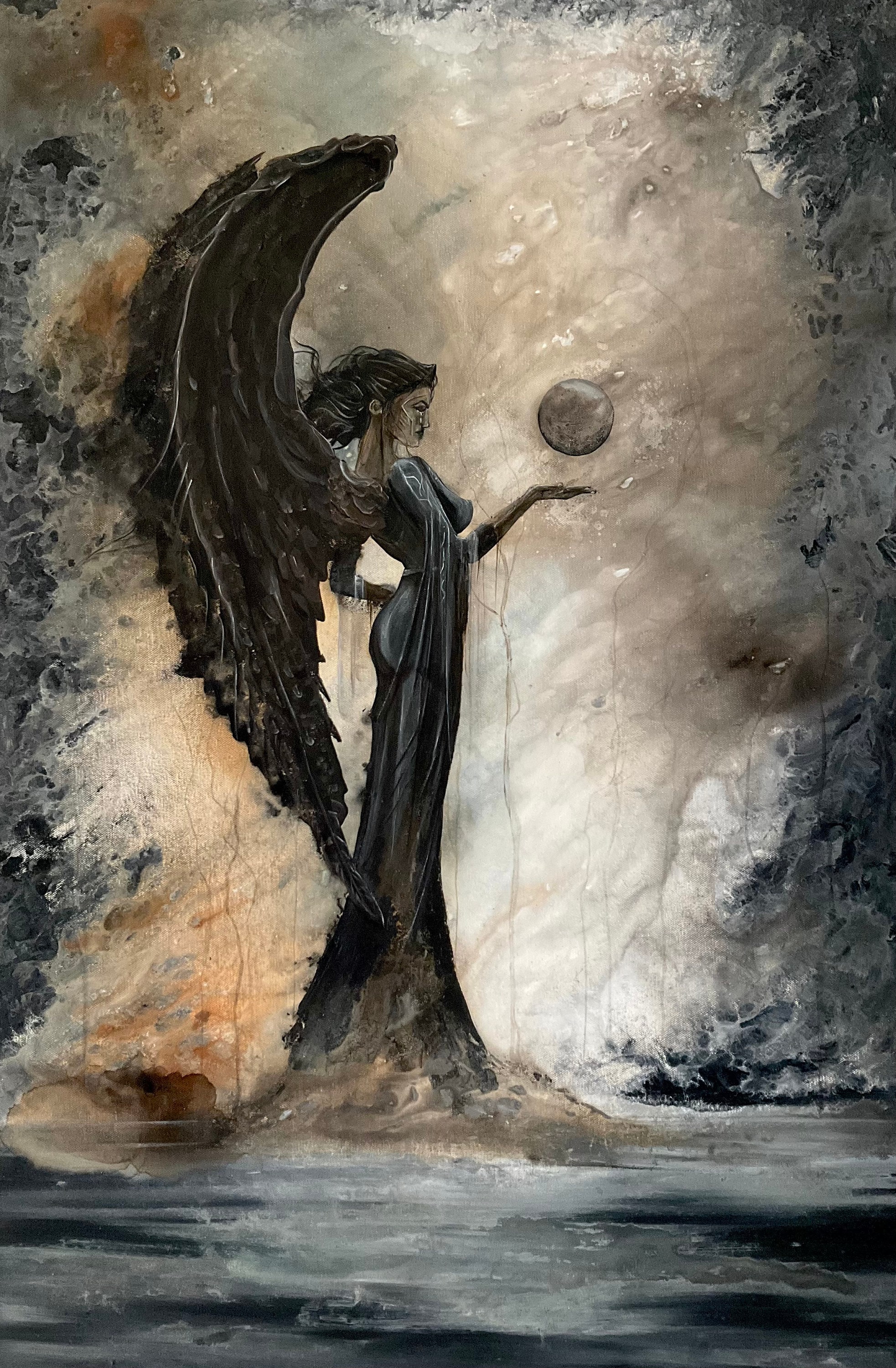 Fallen Angel Painting