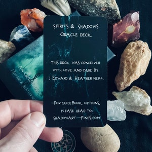 Spirits & Shadows Oracle Deck 52 Card Intuitive Oracle Deck Featuring ...