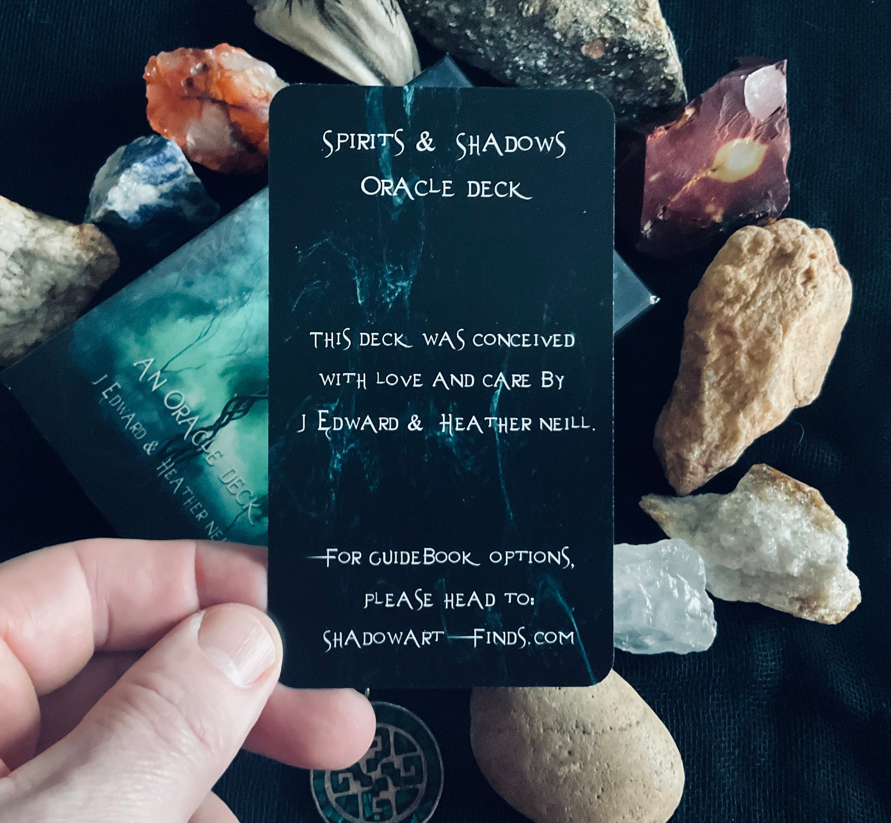 Spirits & Shadows Oracle - All White Box Version - 52 Card Deck ...