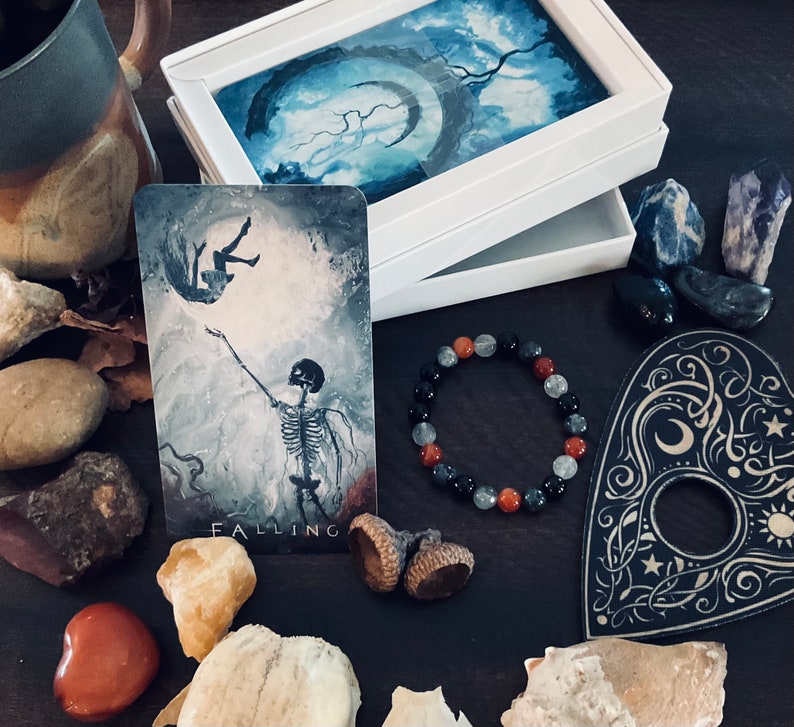 Exclusive Falling Bundle Dreams & Incarnations Oracle Deck - Etsy