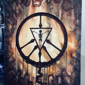 The Ecstasy of Death Lustrous Art Print Skeleton Inside - Etsy