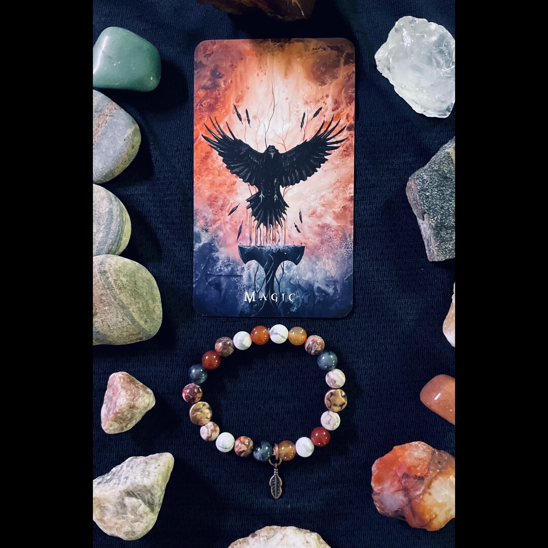 Exclusive Magic Bundle - Wisdom of the Raven Oracle Deck - 52 Card ...