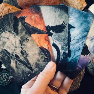 Wisdom of the Raven Oracle Deck - 52 Card Oracle Deck Featuring ...