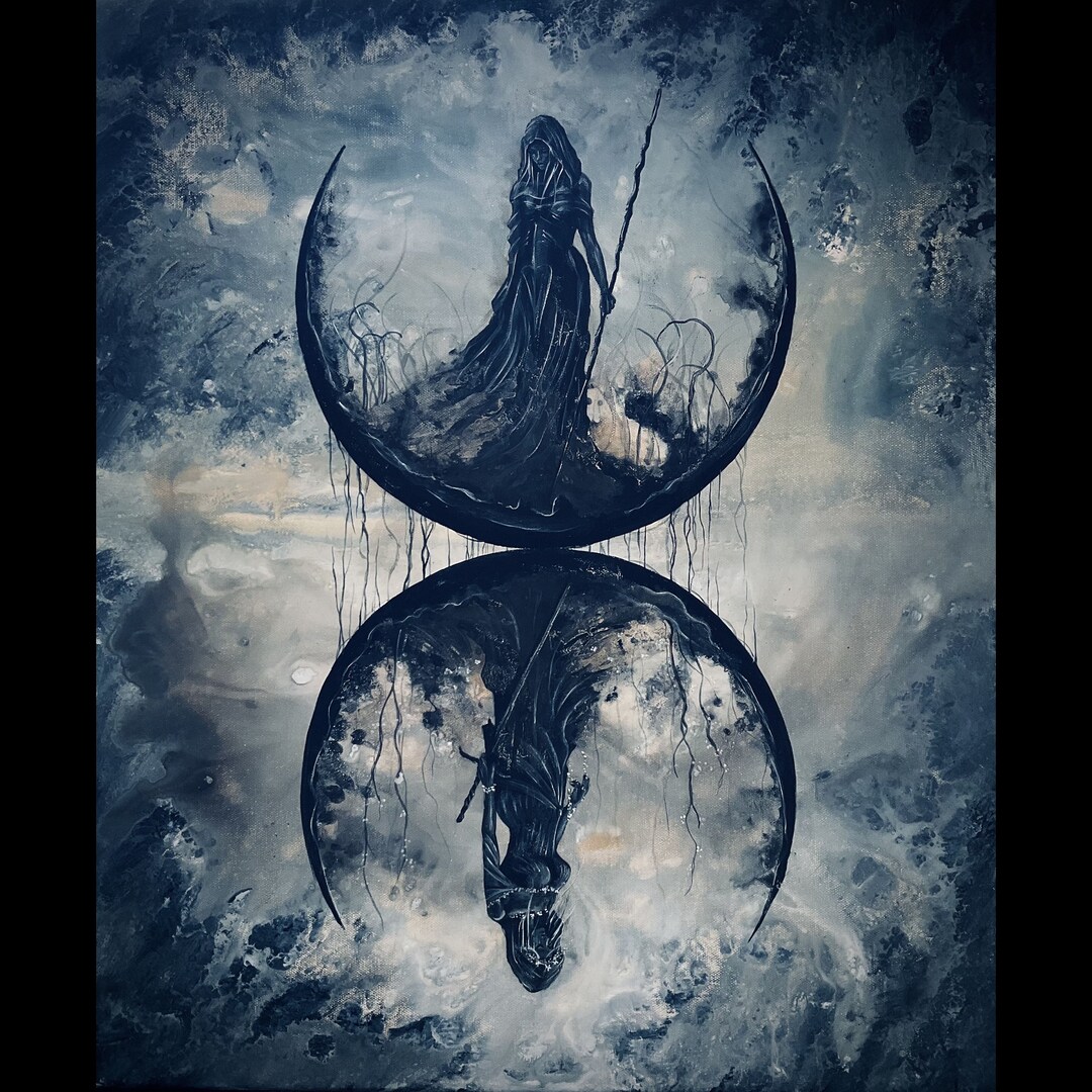 Goddesses of the Gallows Printable Digital Art Download Dark & Shadowy ...