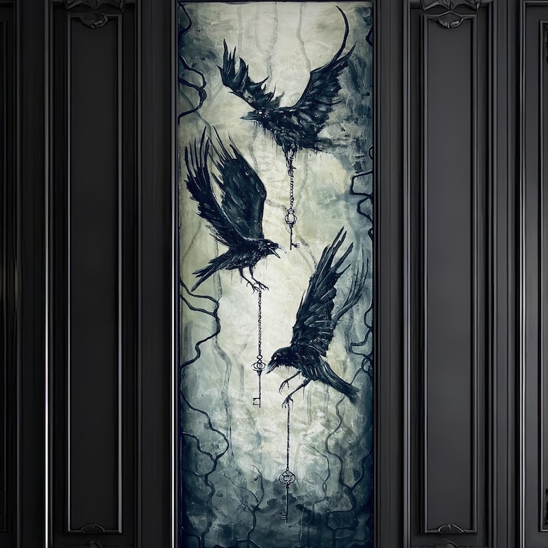 Three Crows - Etsy