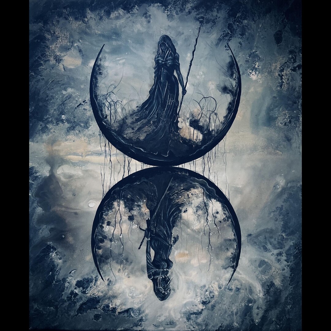 Shadow Witch Art Print Gift Bundle - Set of Five Lustrous Art Prints ...