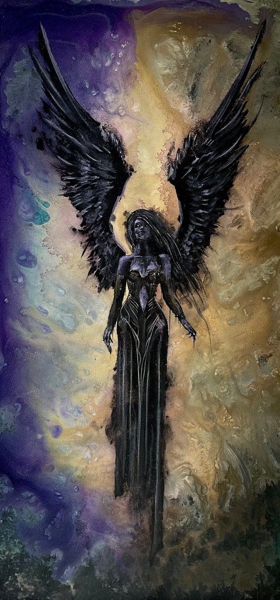 Fallen Angel Painting