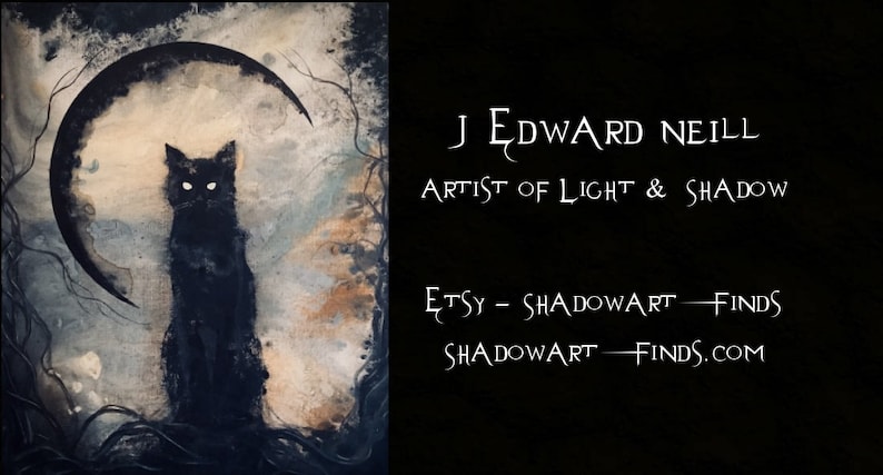 Spirits & Shadows Art Print Bundle - Six Lustrous Mini Oracle Card ...
