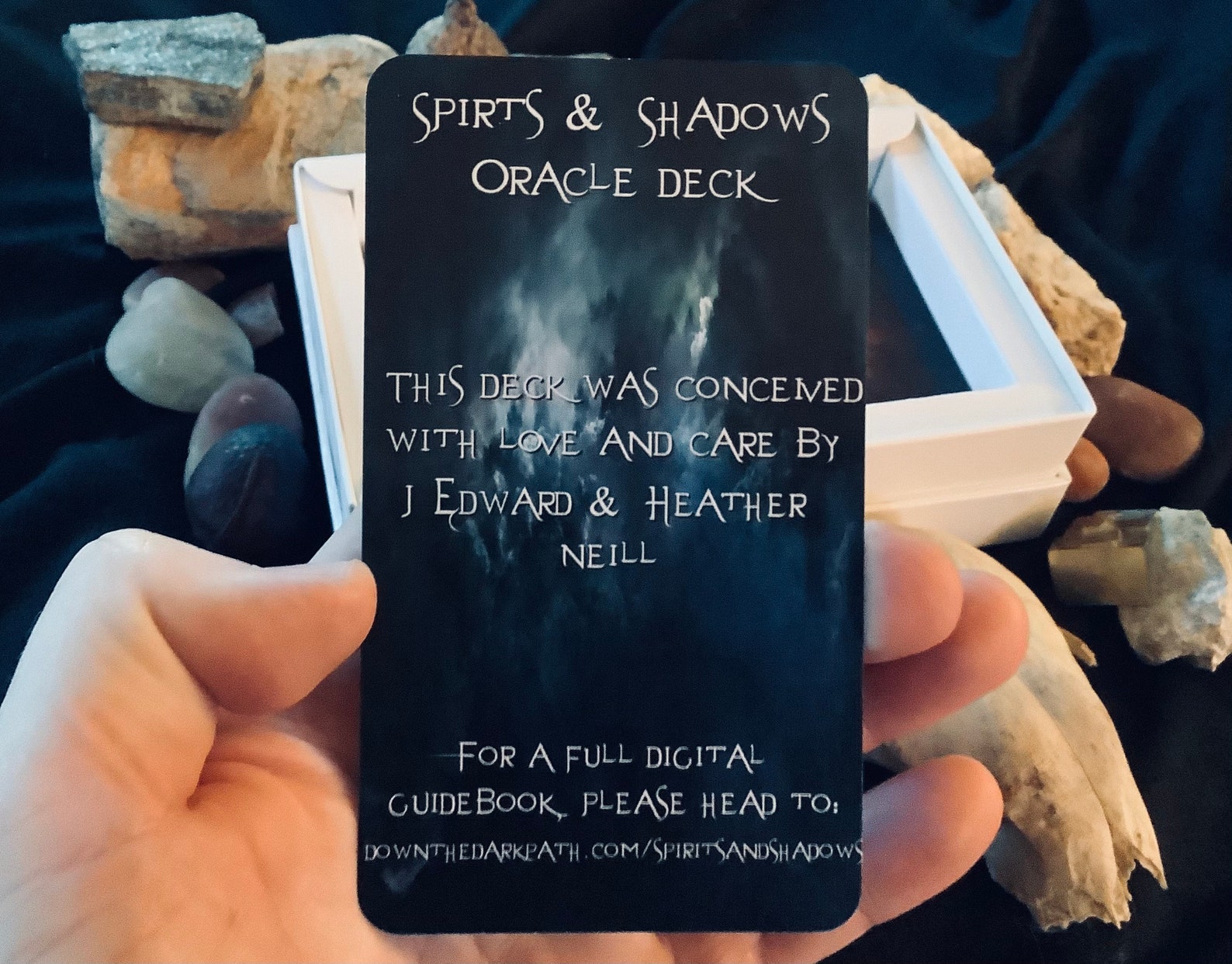 Spirits & Shadows Oracle Deck 52 Card Intuitive Oracle Deck - Etsy