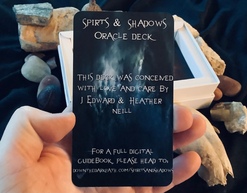 Spirits & Shadows Oracle Deck 52 Card Intuitive Oracle Deck - Etsy