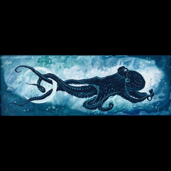 Octopus Art Print - Etsy