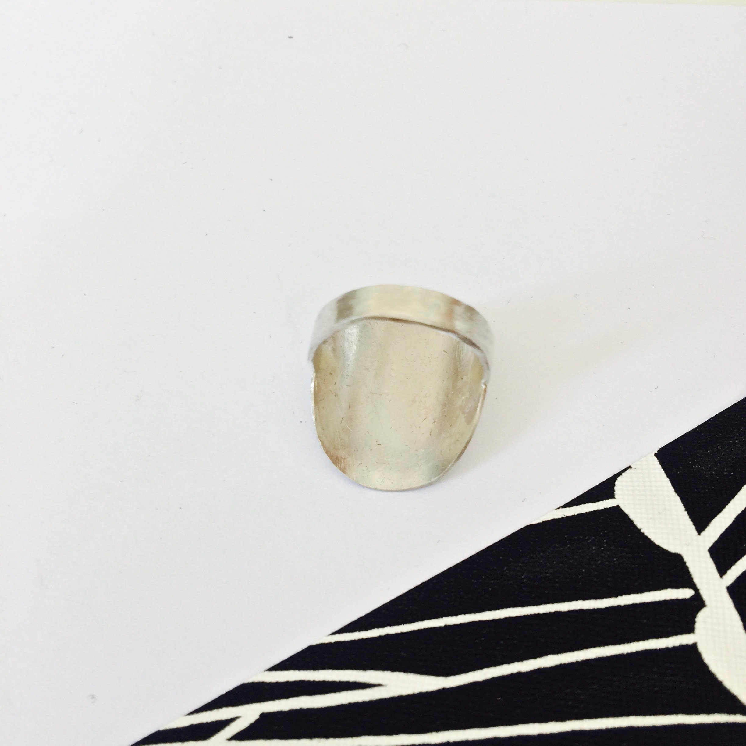 Large Sterling Silver Ring - Etsy UK