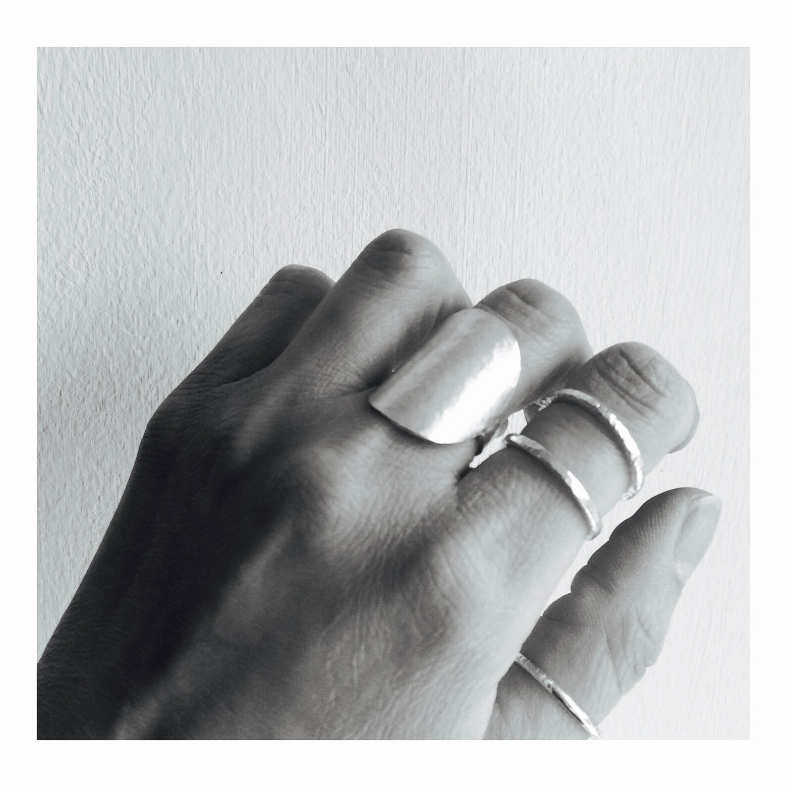 Large Sterling Silver Ring - Etsy UK