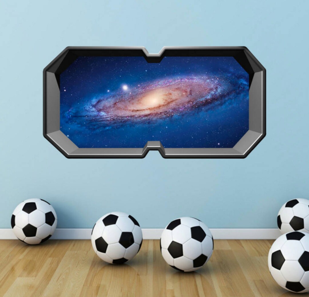 GALAXY STARS DECAL, Cosmic Wall Art, Milky Way Sticker, Outer Space ...