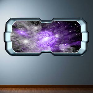 MILKY WAY STICKER Galaxy Vinyl Decal Stars Wall Decal Night - Etsy